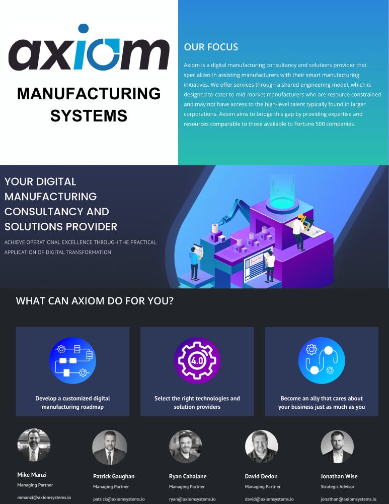 Discover Axiom in a Glance: Download Our One-Pager | Axiom Systems